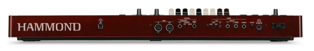 M-solo maroon rear panel – Hammond Organ
